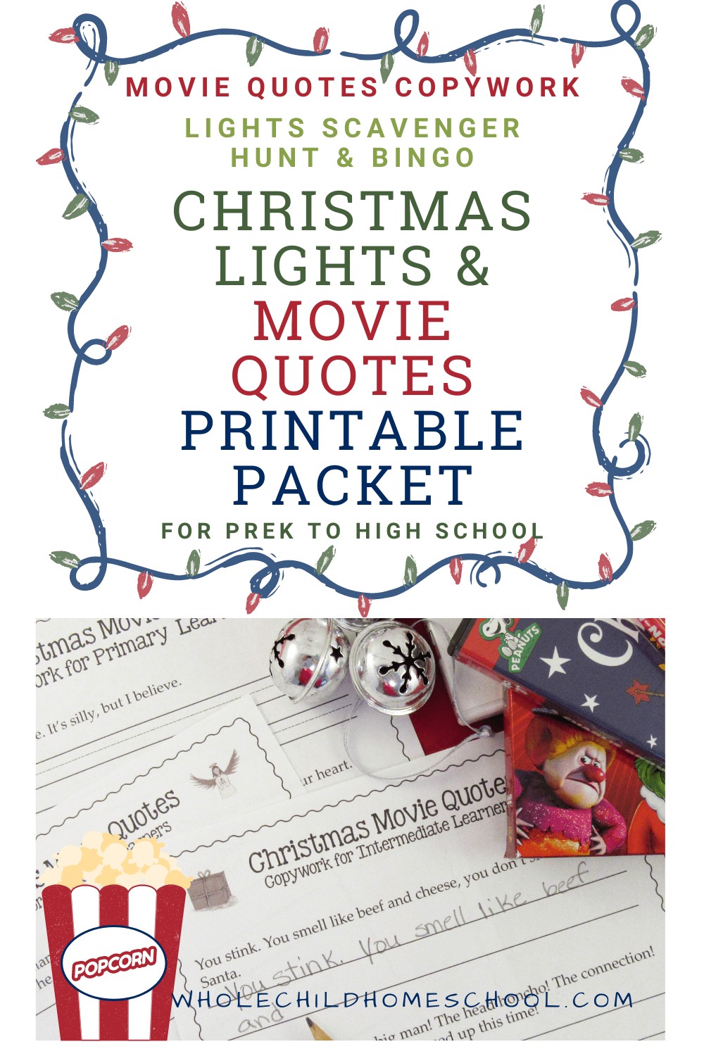 Using Holiday & Christmas Movie Quotes for Language Arts