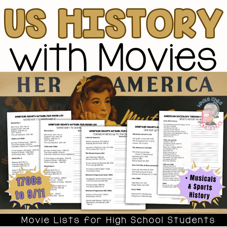 American History Movie Lists