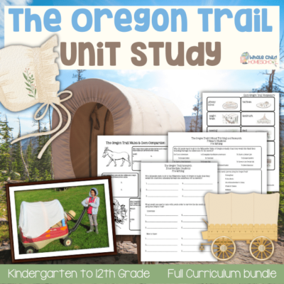 Oregon Trail Unit Study Bundle